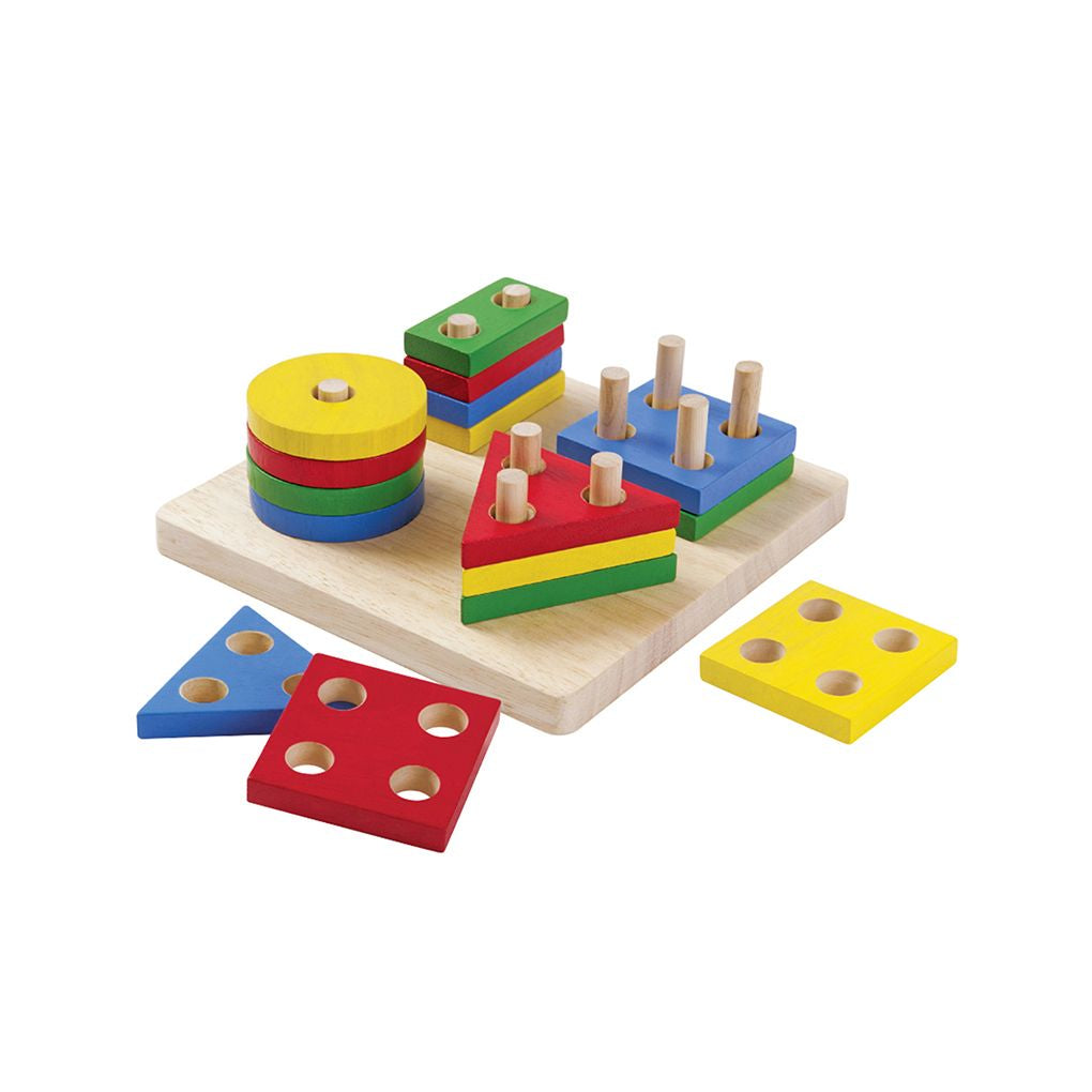 Geometric Sorting Board – Nature Kids Co.