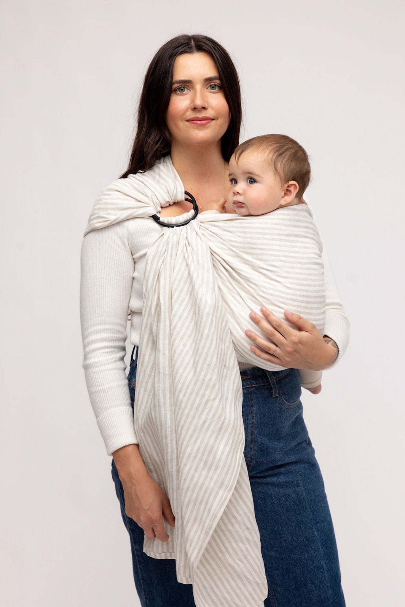 Swan - Linen Sling – Nature Kids Co.