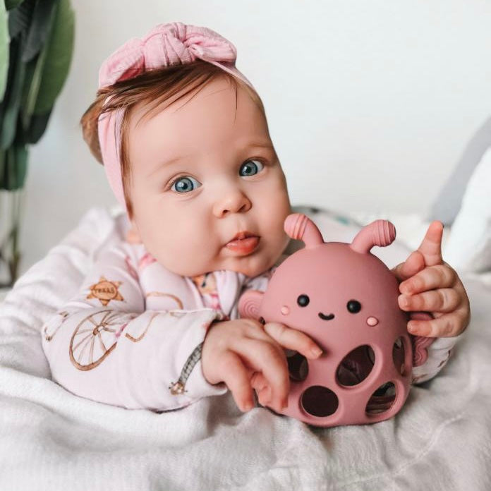 Garden Party Collection - Honey Bee Teether – Nature Kids Co.