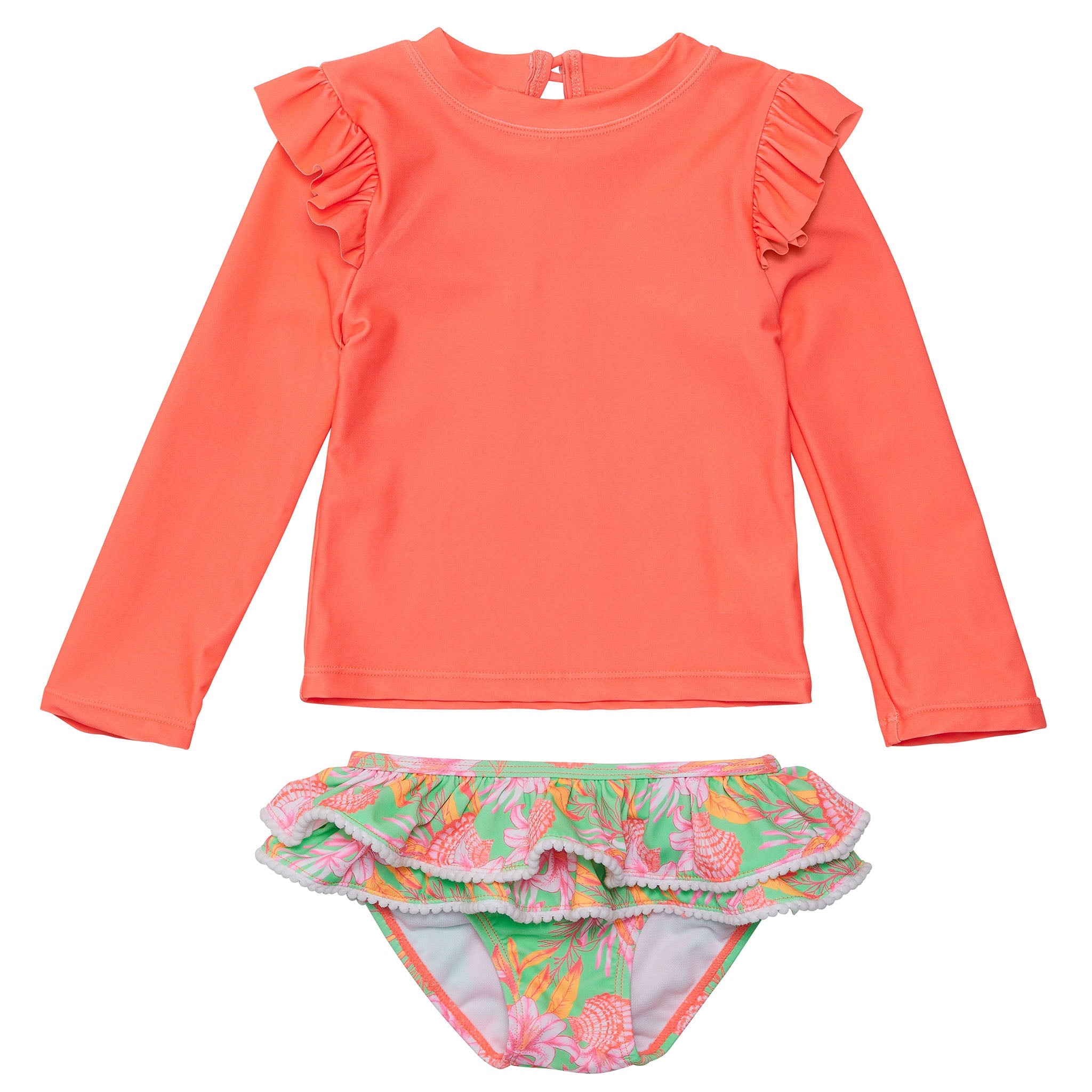 Coastal Shells Sustainable Ruffle Set – Nature Kids Co.
