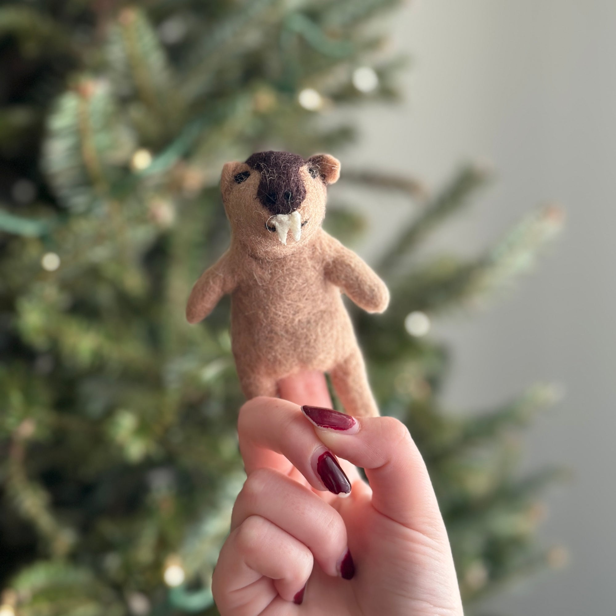 Wombat Finger Puppet – Nature Kids Co.